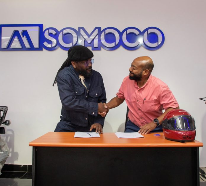Samini signs brand ambassador deal with Somoco Limited