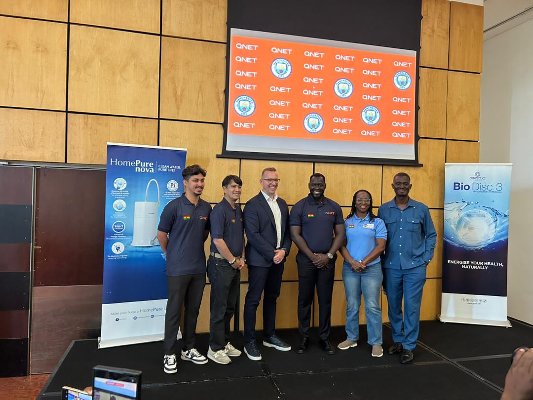 QNET, Manchester City clinic equips 25 young Ghanaian footballers with ...